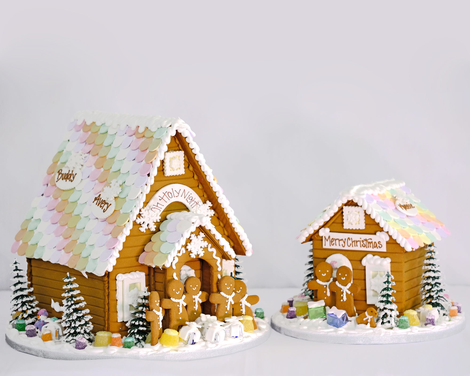 Pastel Necco Large Gingerbread House – The Solvang Bakery
