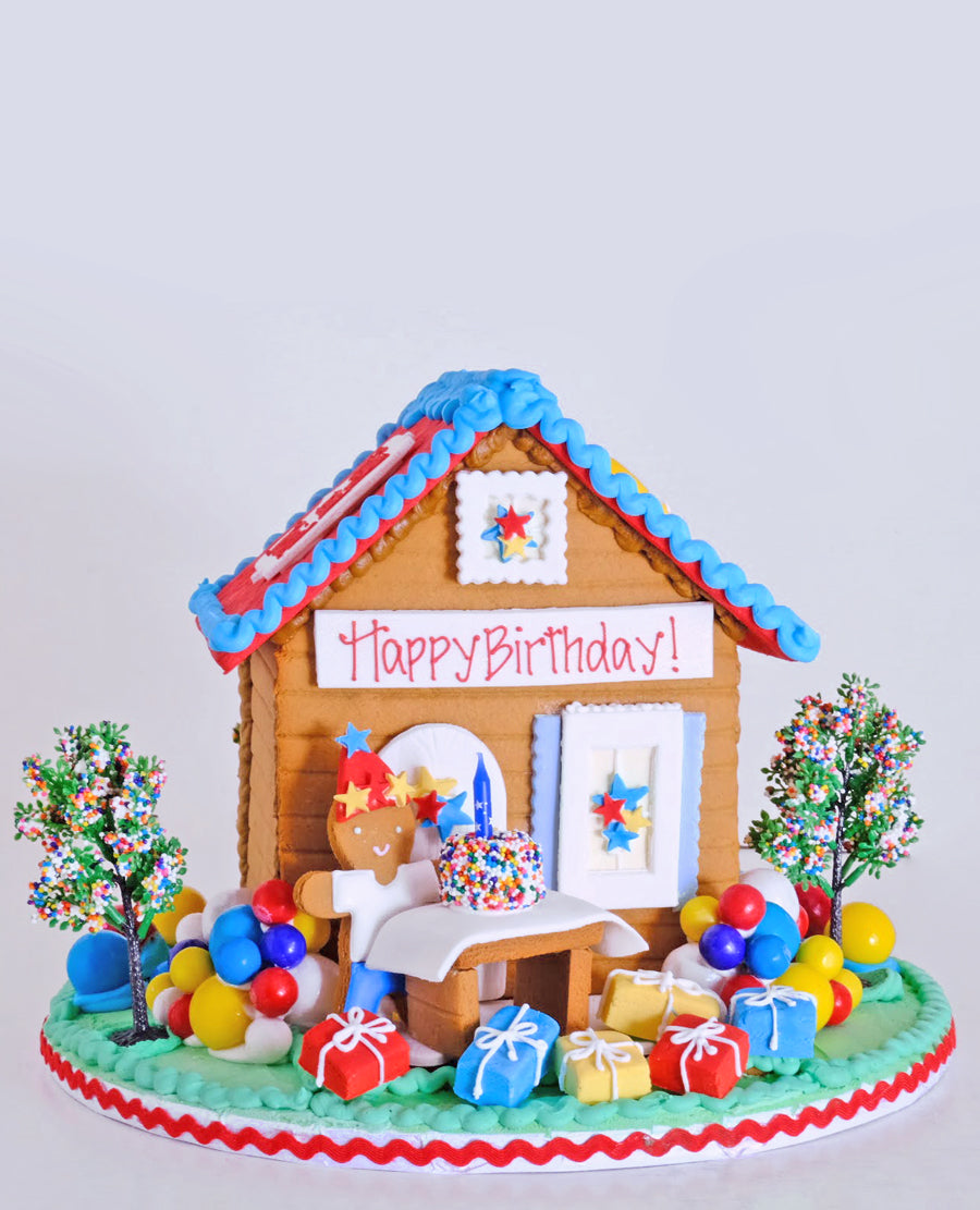 Gingerbread House - Birthday Cottage – The Solvang Bakery